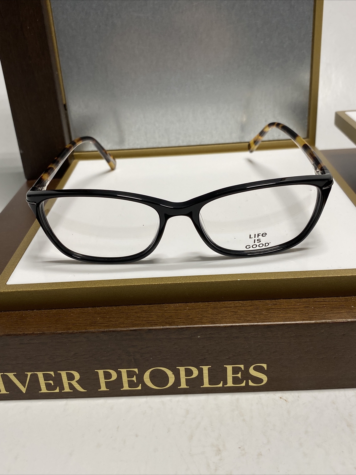 NEW Life is Good Laura-Black 53-16-135 Full Rim Eyeglasses | eBay