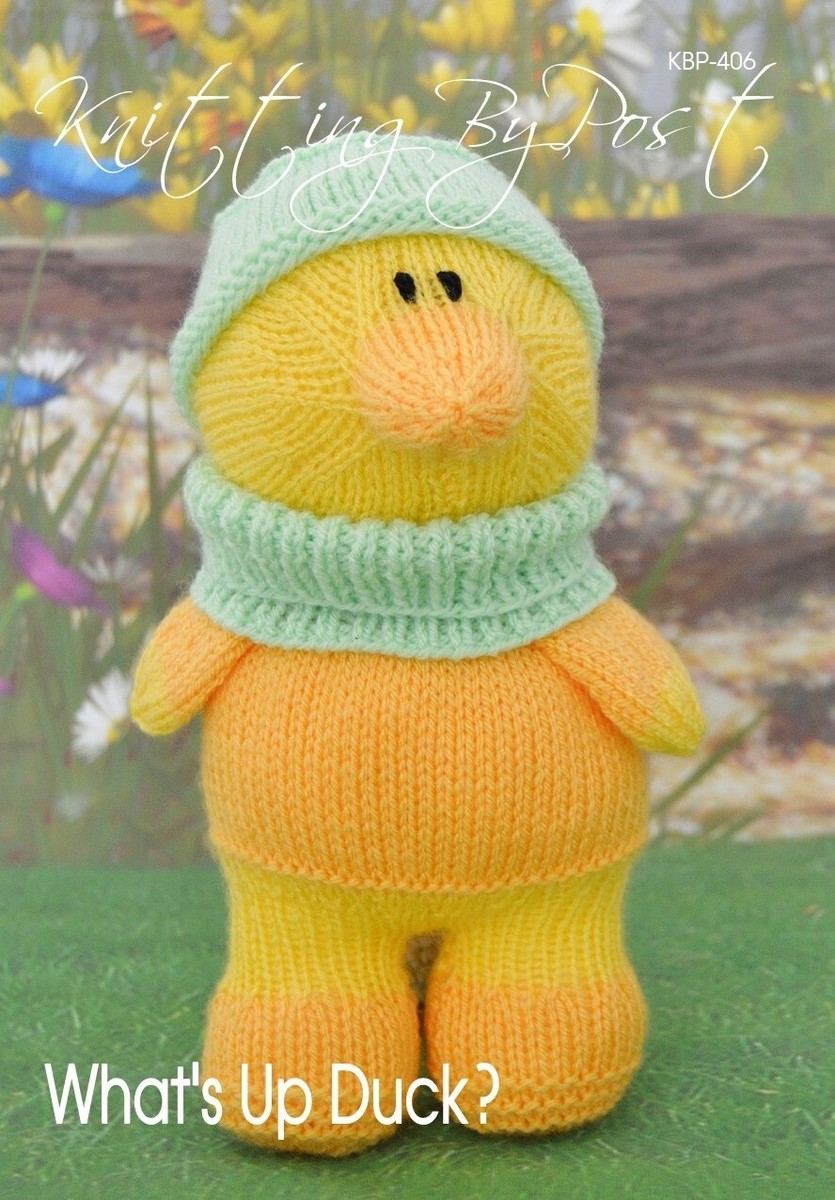 Duck Knitting Pattern Knitting By Post Knitting Pattern Leaflet For