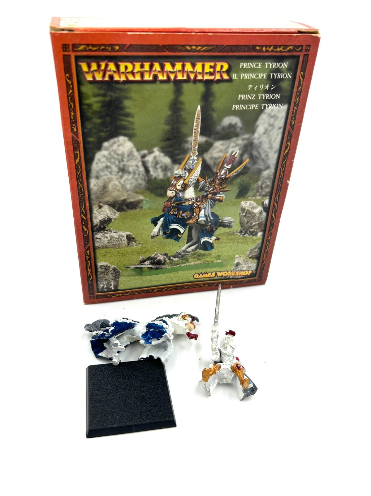 Warhammer Prince Tyrion Metal High Elf Games Workshop Gary Morley 2002 ...
