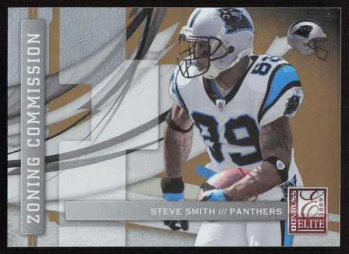 2009 Donruss Elite - Zoning Commission Steve Smith #4 Gold /899 for ...