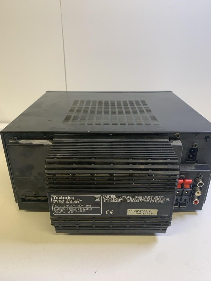 Technics SE-CH570 Stereo Amplifier Fully Working | eBay UK