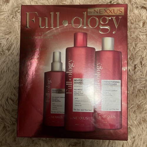 Nexxus Fullology Hair 3 Piece Regimen Set Shampoo Conditioner ...