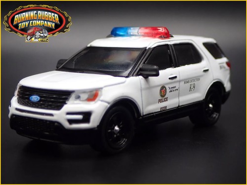 2017 FORD EXPLORER POLICE INTERCEPTOR UTILITY LAPD 1:64 SCALE DIECAST ...