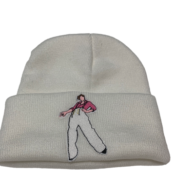 Harry Styles Wearing A Beanie Bailey Hats Harry Styles Wearing A