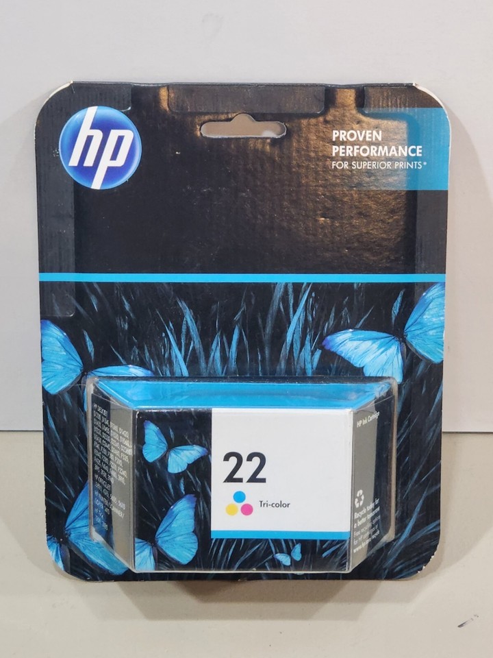HP Tri Color Printer Ink Cartridge 22 Sealed | eBay