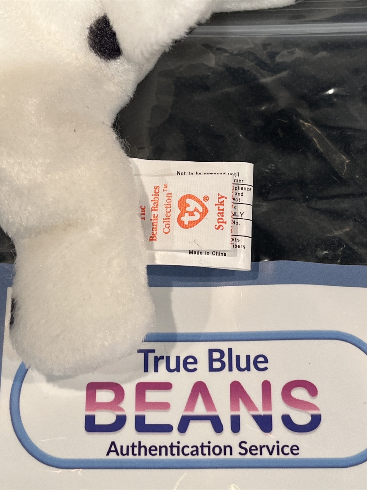 Ty Beanie 4th Gen. Hang Tag W Canada Tush Sparky Dog | eBay