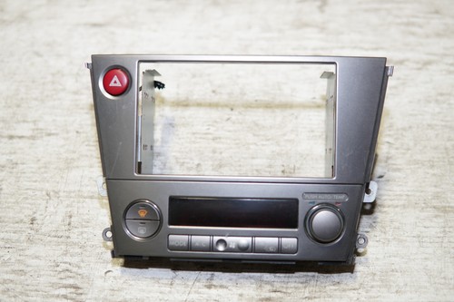 JDM Subaru Legacy Outback Climate Control Dual Double Din Bezel Hazard ...