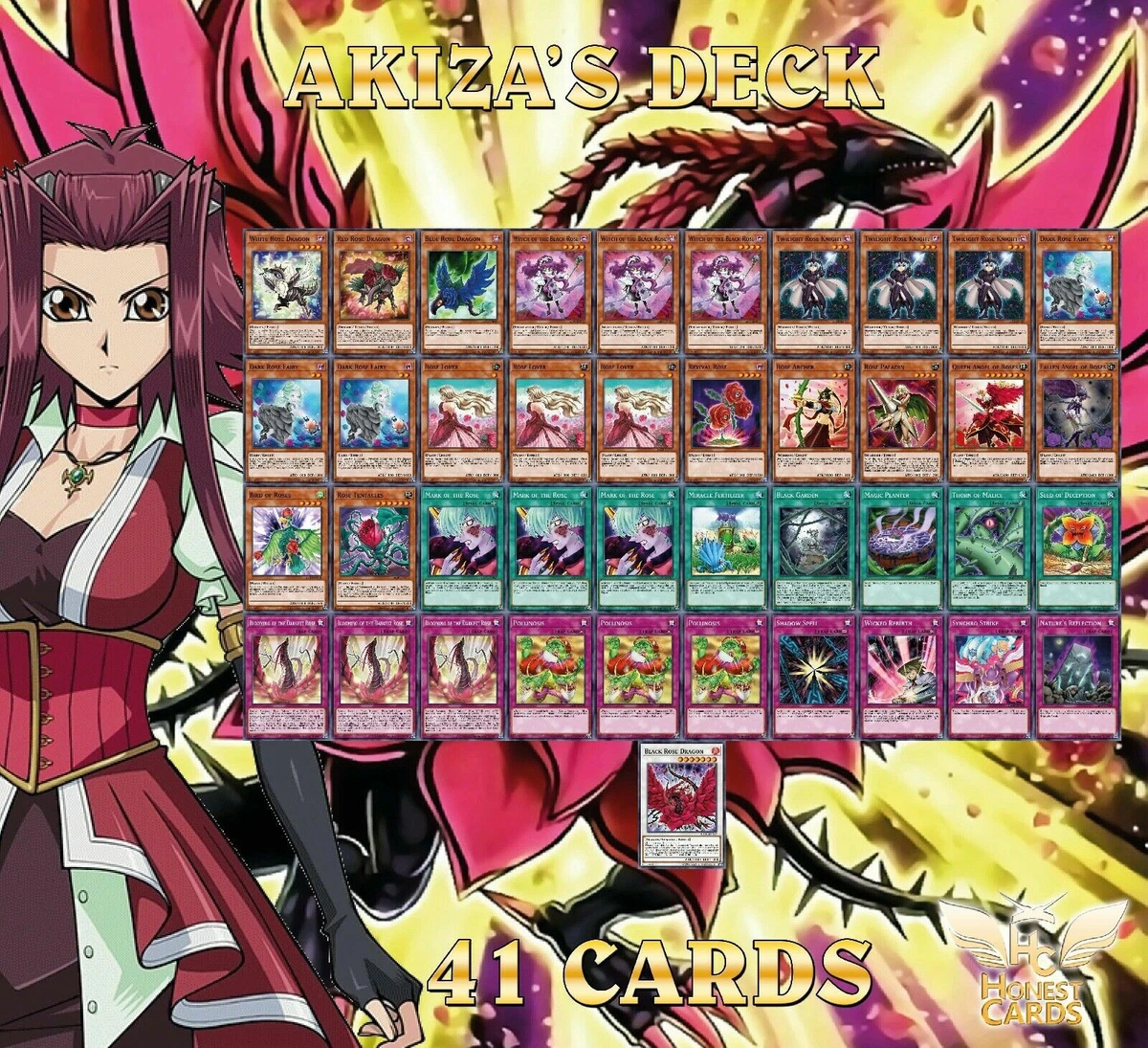 Yu-Gi-Oh! Aki Izayoi Deck V2 Gaia OriCards, 56% OFF