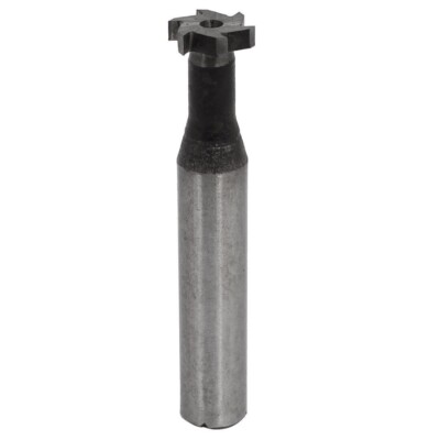 12mm Cutting Dia 3mm Cutting Depth 6 Flutes Straight Shank T Slot ...