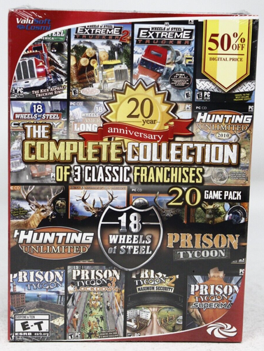 The Complete Collection of 3 Classic Franchises - 20 game pack - New ...