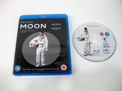 Moon blu ray Sam Rockwell Dominique Mcelligott Kaya Scodelario Benedict ...