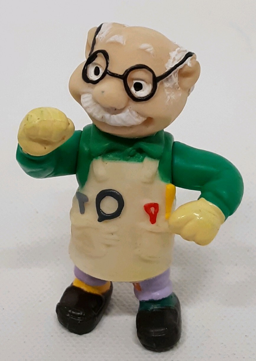 Teddy Ruxpin Newton Gimmick Toy 1985 1986 Vtg 80s Jointed Action Figure ...