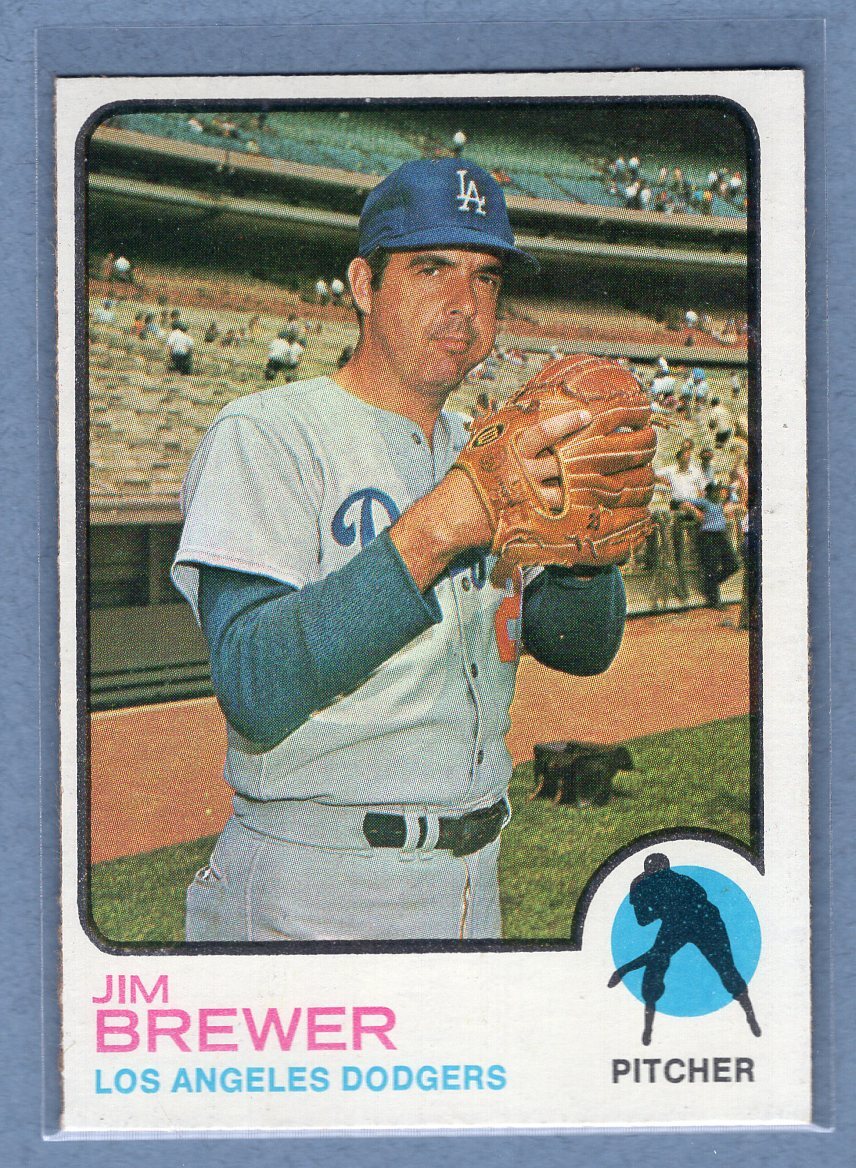 1973 Topps #126 Jim Brewer EX-MT GO550 | eBay