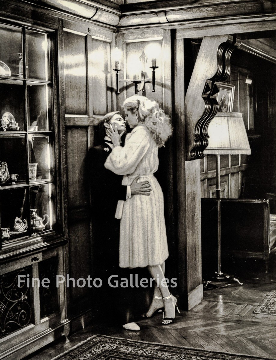 1977 Vintage HELMUT NEWTON Kissing Female Fashion Paris Duotone Photo ...