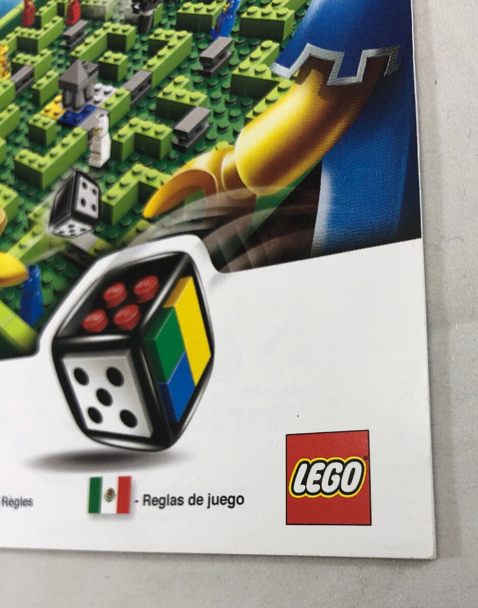 Lego 3841 Minotaurus Buildable Board Game Gameplay Rules Only Spanish ...