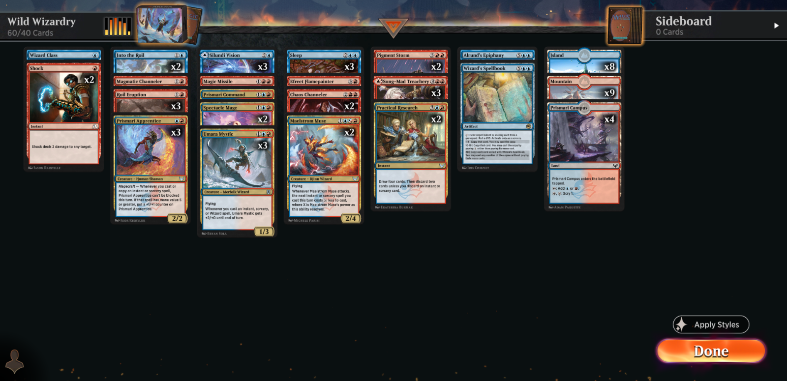 MTGA MTG Arena Code Card Welcome Booster Deck Wild Wizardry - INSTANT ...