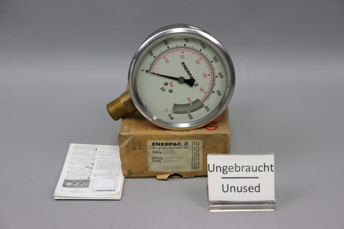 Enerpac G4039L Pressure Gauge 0-700 Bar 1/2" NPT LM 4240871 Unused OVP ...