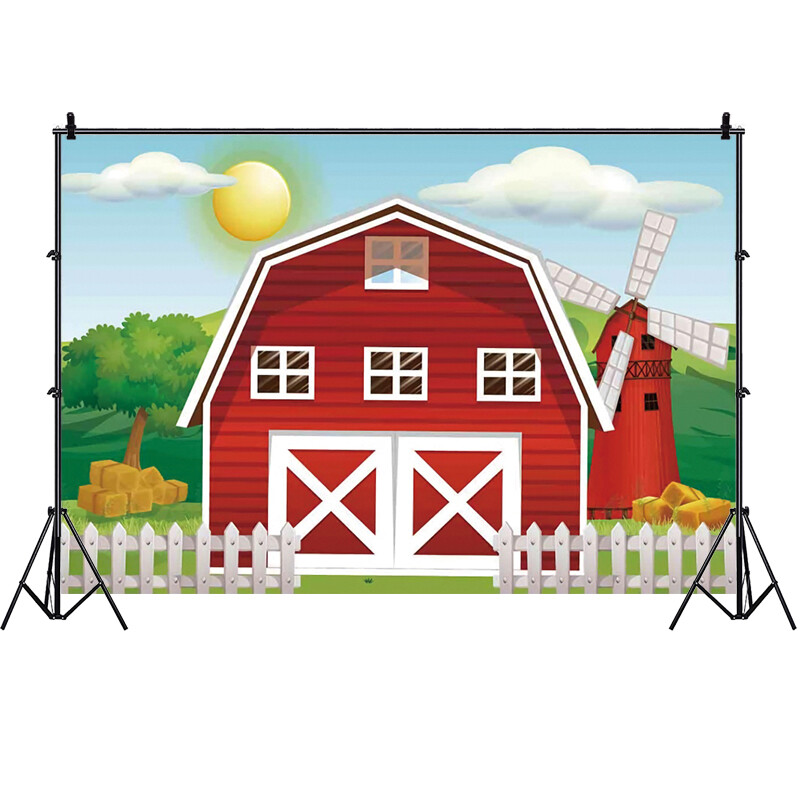 Barn Backdrop For Party