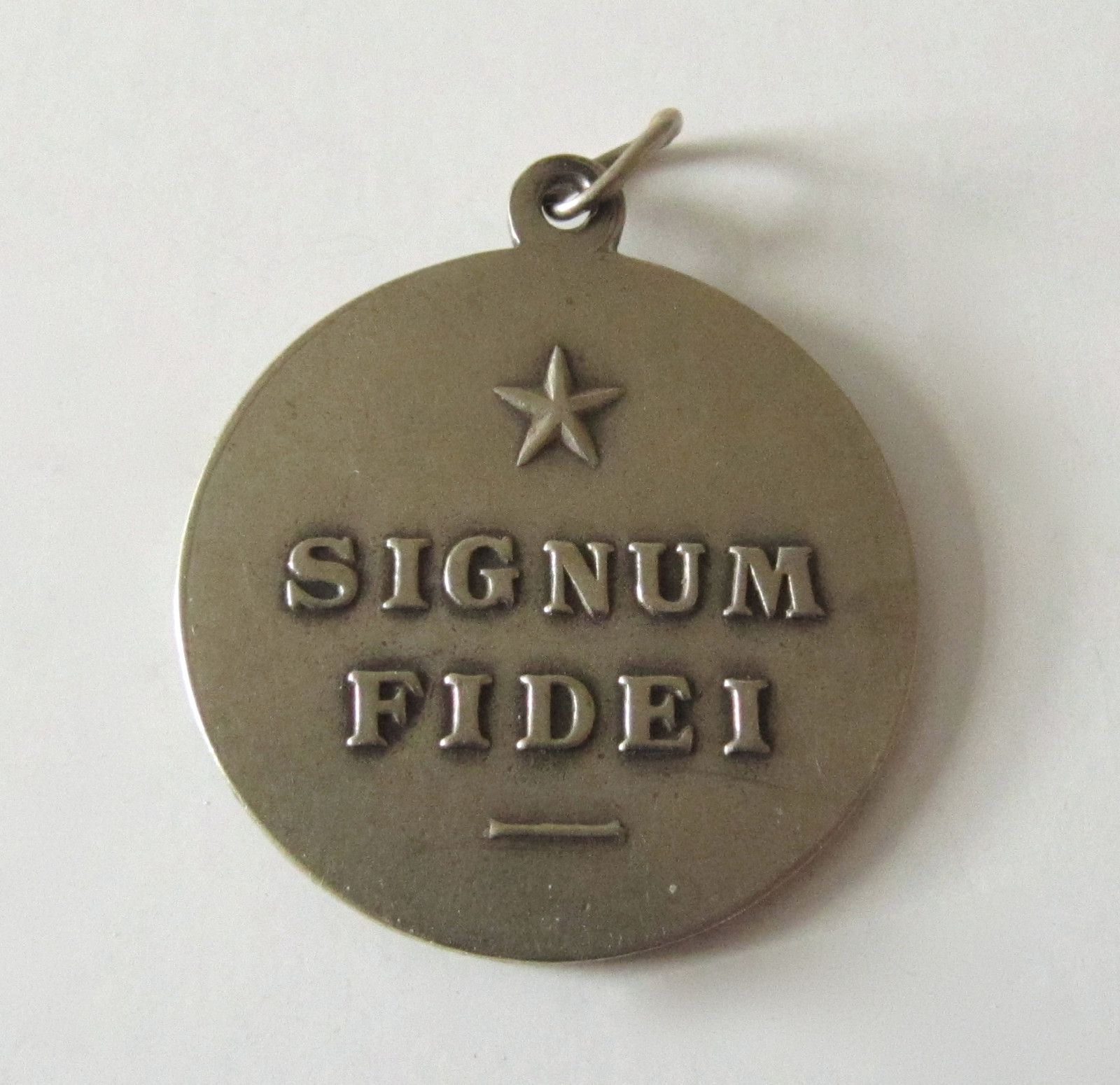 Vintage Frere Mutien Marie Silver Medal Religious Servant of God Signum ...