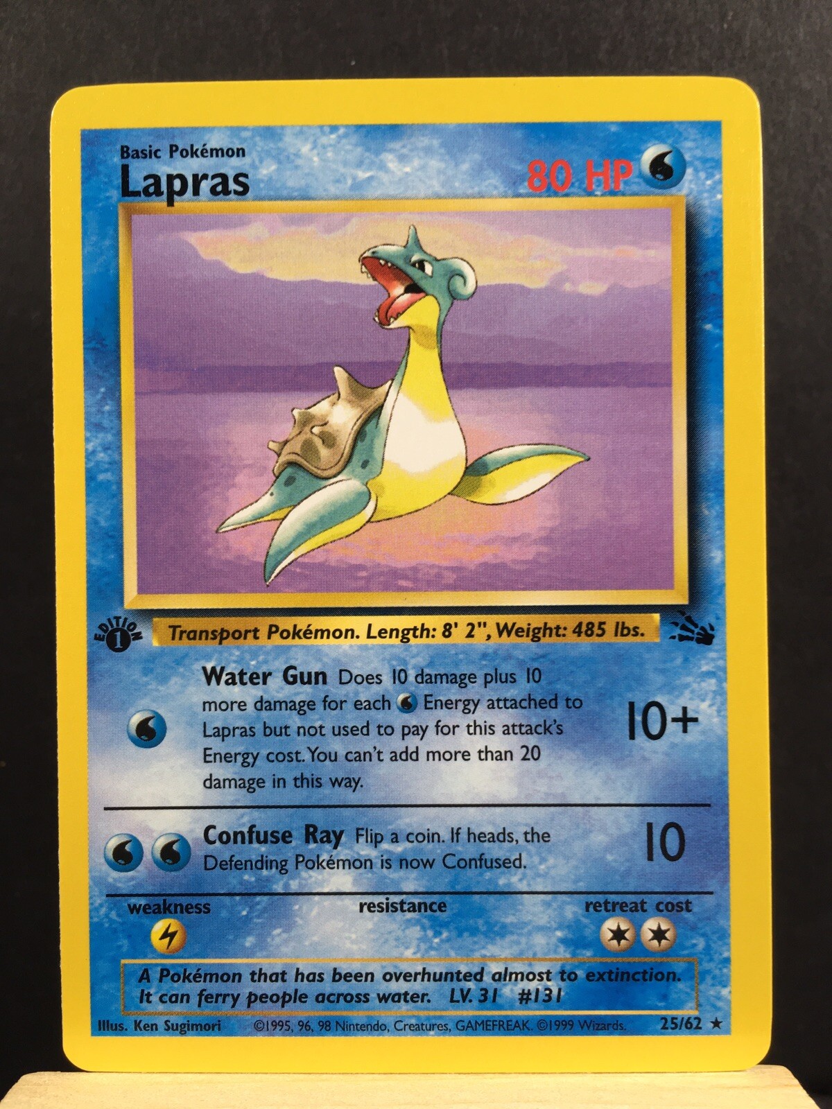 Lapras 25/62 1st Edition | eBay