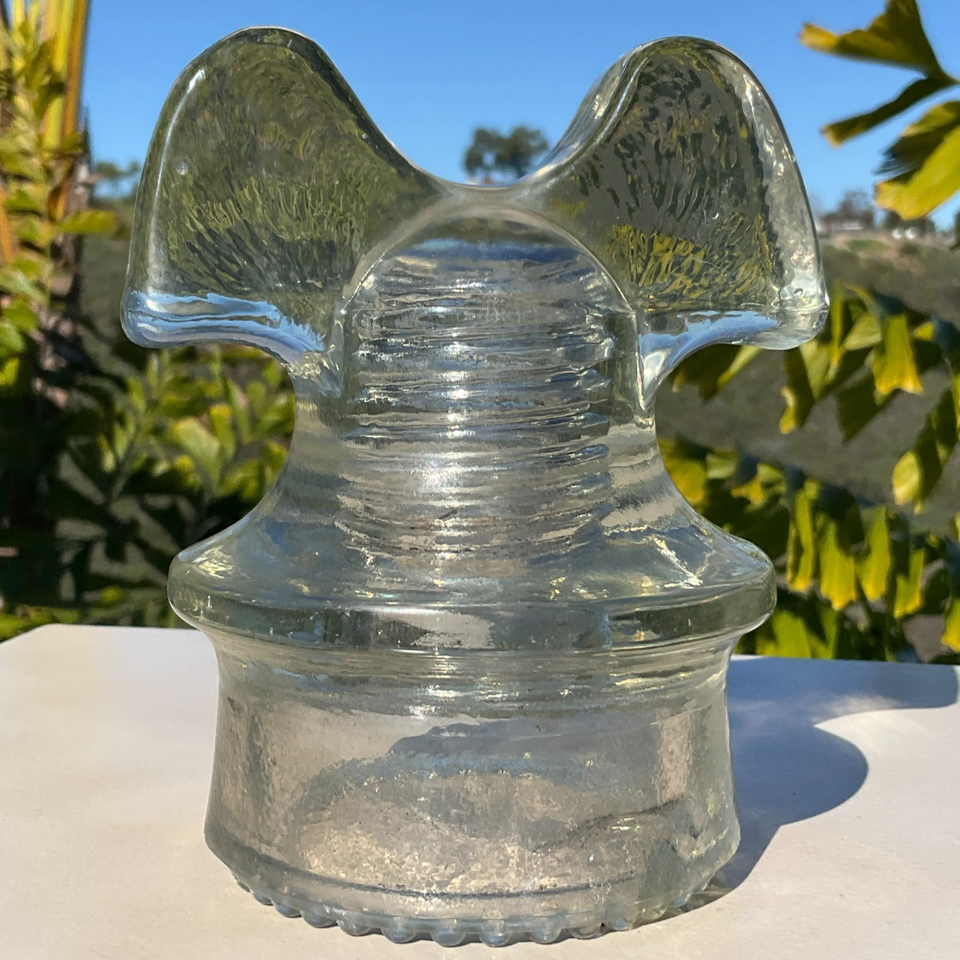 Clear Hemingray 60 Mickey Mouse Style Glass Insulator USA - Displays ...