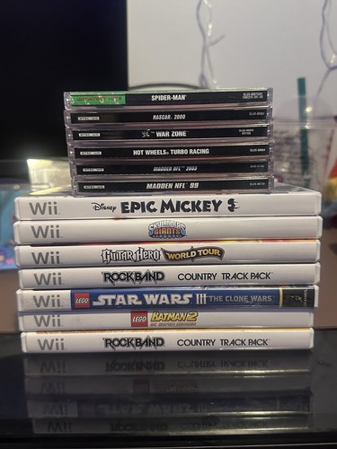 Video Game Lot Ps1 And Wii | eBay