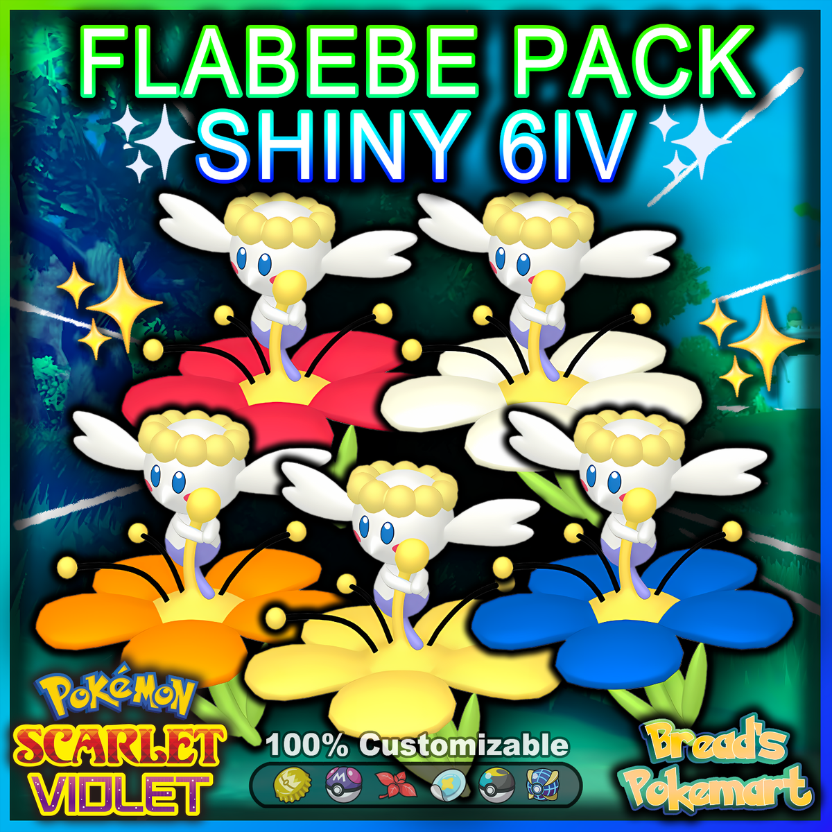 Flabebe Pokemon Shiny How To Get ALL SHINY FLABÉBÉ Forms Tutorial