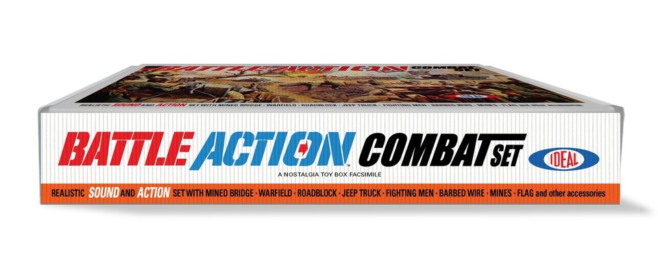 Ideal Battle Action Combat Set OR Marx Armored Attack Play Set Box | eBay