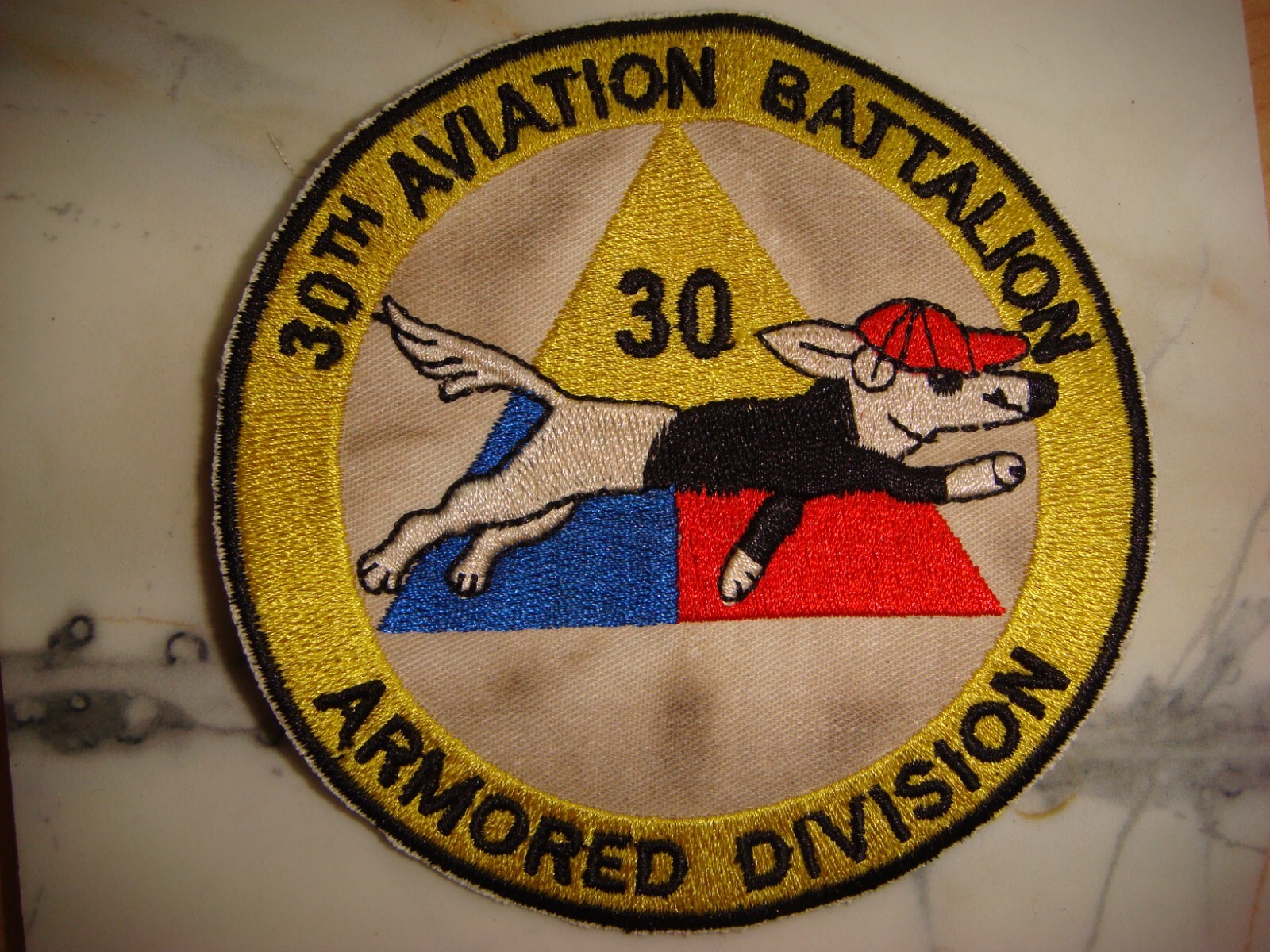 US 130th AVIATION BATTALION- 30th ARMORED DIVISION, VIETNAM WAR PATCH ...