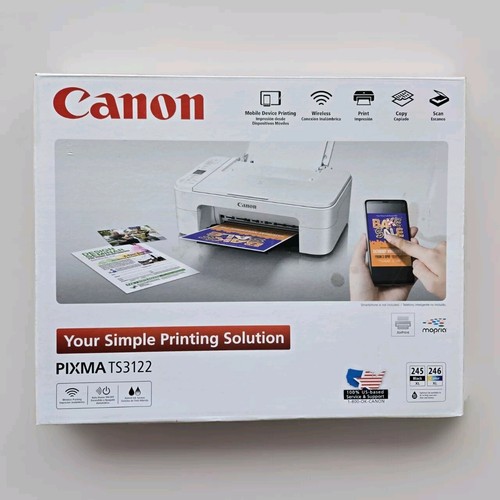 Canon Pixma TS3122 Wireless All-in-One Inkjet Printer for sale online ...
