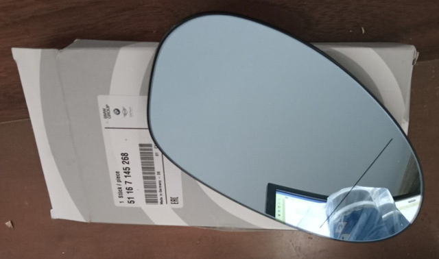 BMW 3 Series E90 Right Wing Mirror Glass 51167145268 for sale online | eBay