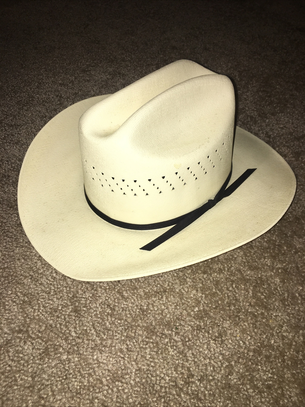 Alamo Hats Iron Weave Supreme Quality Size 53 - 6 5/8 Cowboy Western ...