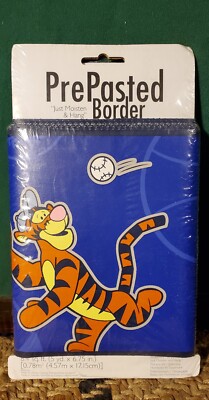 Winnie The Pooh "Tigger" Border Wall Paper Sports Varsity Border ...