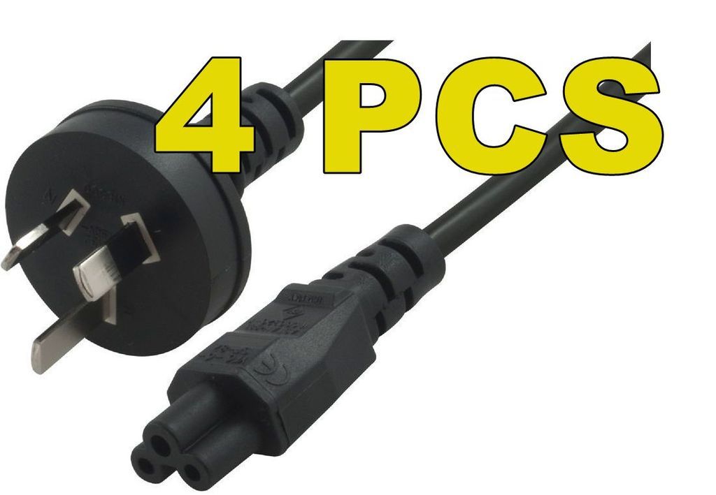 Clover Power Cable Cord Lead 1.8M-2m IEC C5 Appliance Plug Mains 3 Pin ...