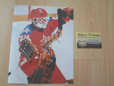 Autographed Vladislav Tretiak CSKA Red Army Signed Photo 8 X 10 W/ COA ...