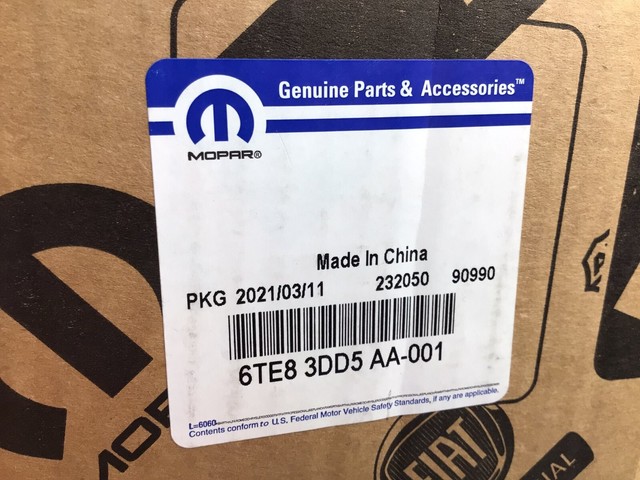 Genuine Mopar Aluminum Wheel 6TE83DD5AA for sale online | eBay