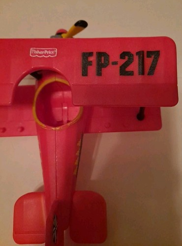 FISHER PRICE Red Baron BIPLANE Airplane Toy | eBay
