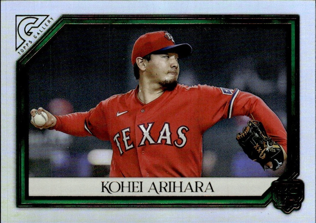 2021 Topps Gallery - Kohei Arihara #195 Green /125 (RC) for sale online | eBay