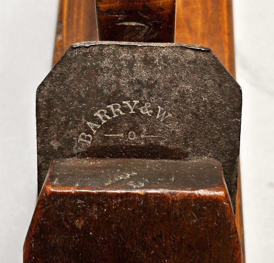 Antique Barry & Way Wood Block Plane 1840's 25” Long | eBay