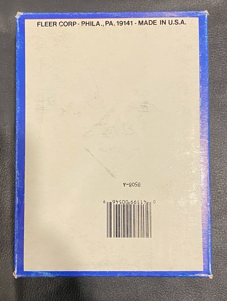 1986 fleer basketball empty Wax Box Micheal Jordan Rookie Year | eBay