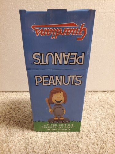Cleveland Guardians Peppermint Patty Peanuts Special Ticket Bobblehead ...
