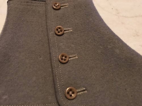 1800’s Vintage Grey Felt Edwardian Victorian Spatterdashes “Spatts” | eBay