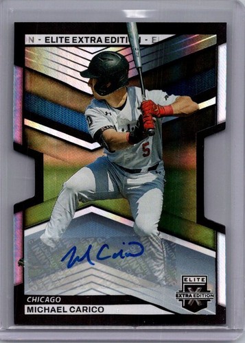 2023 Panini Elite Extra Edition - Michael Carico #84 Signatures Die-Cut ...