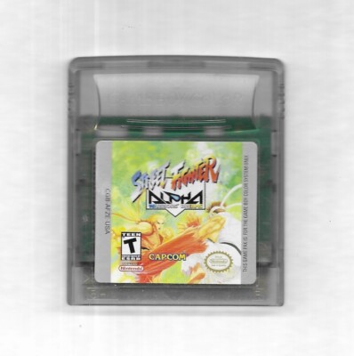 STREET FIGHTER ALPHA GameBoy GBC Cart Only | eBay