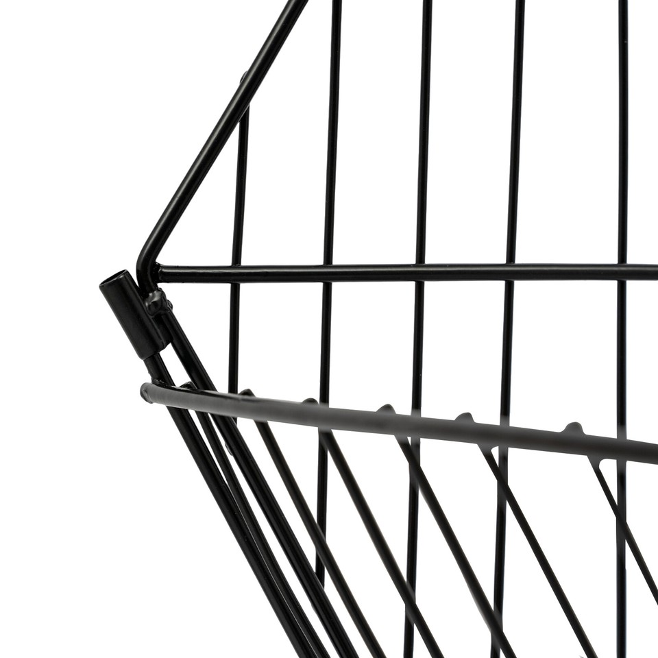 5 Tier Wire Grid Retail Display Shelf Merchandise Display Rack Stand W ...