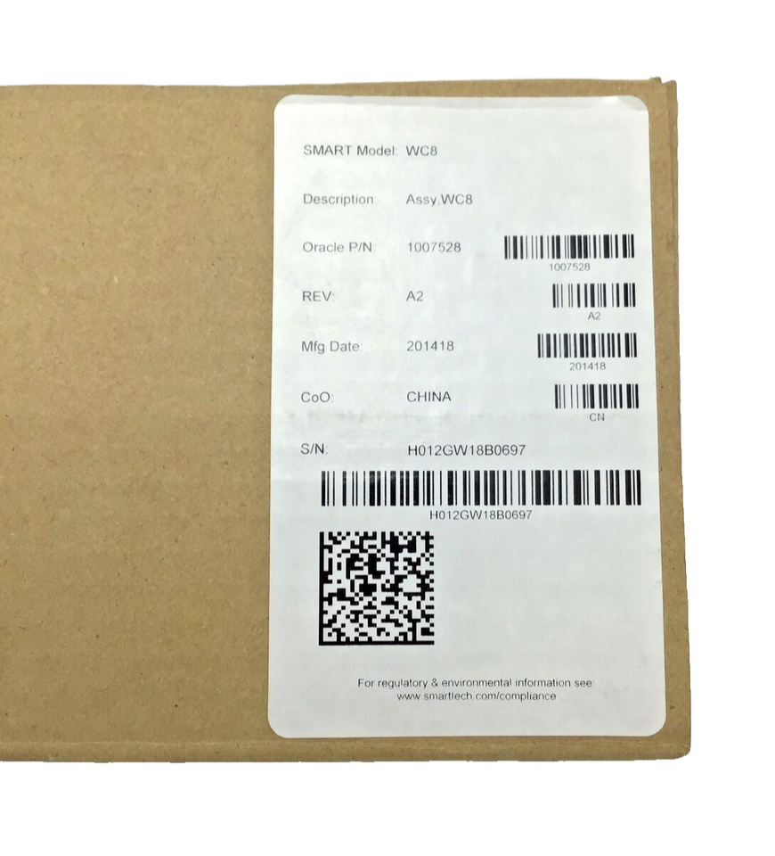 Smart WC8 Wireless Connection for Smart Board X800 Interactive ...