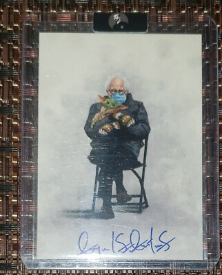 Star Wars BERNIE with CHILD Angel Aviles Signed On Front Card 71/100 ...
