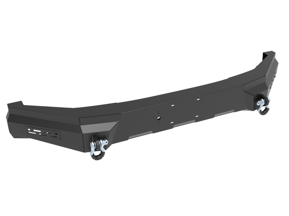 Offroad Heavy Duty Textured Front Bumper+D-Rings For 2024 2025 Tesla ...