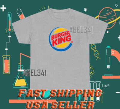 HOT NEW SHIRT BURGER KING LOGO FUNNY T-SHIRT SIZE S - 5XL | eBay