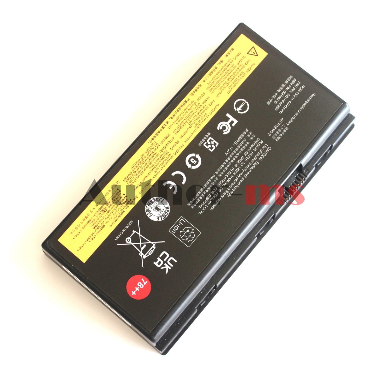 New 00HW030 78++ Battery for Lenovo ThinkPad P70 P71 SB10F46468 01AV451 ...